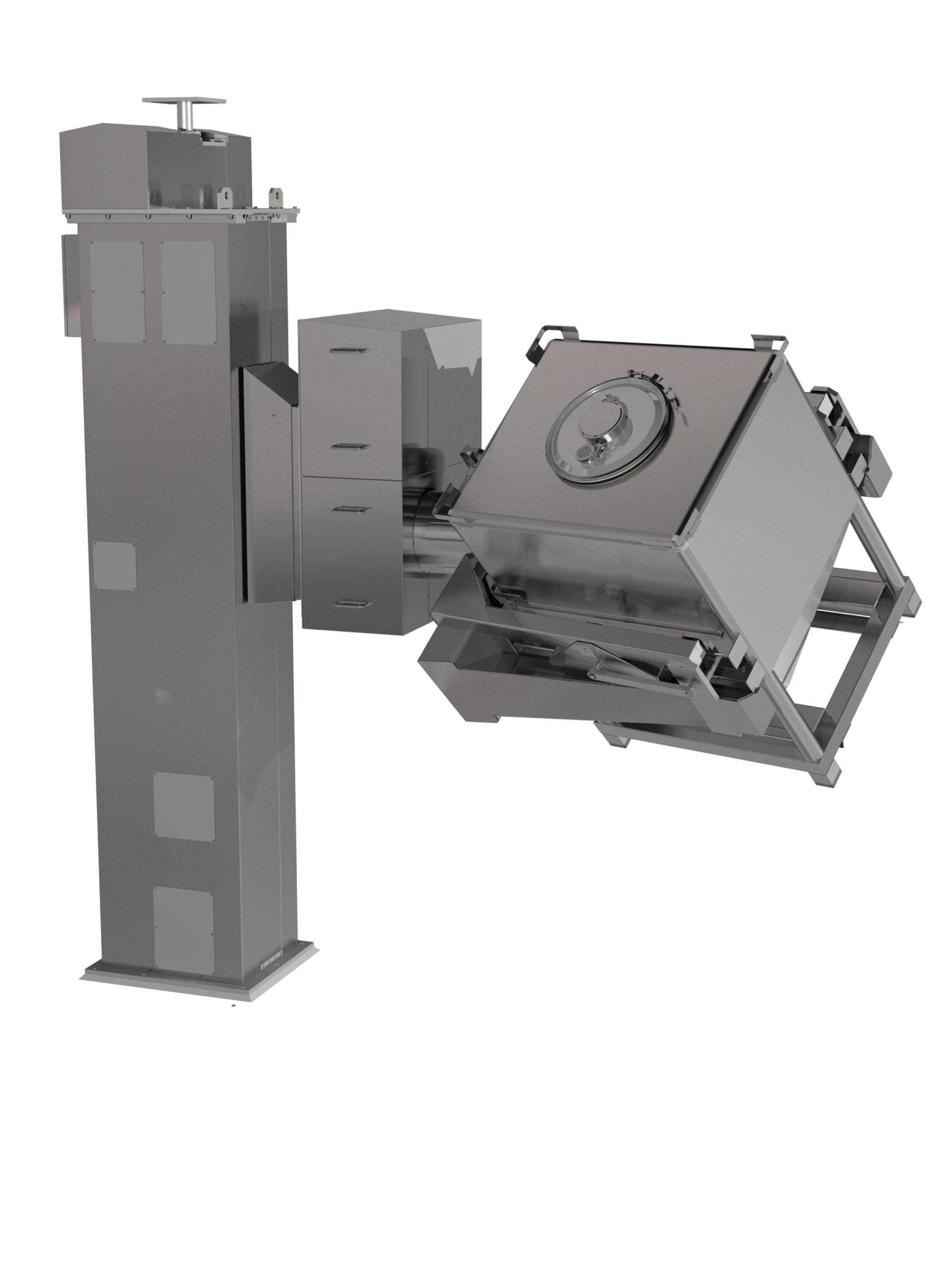 Efficient IBC Blender for Powder Handling | Custom Powder Systems